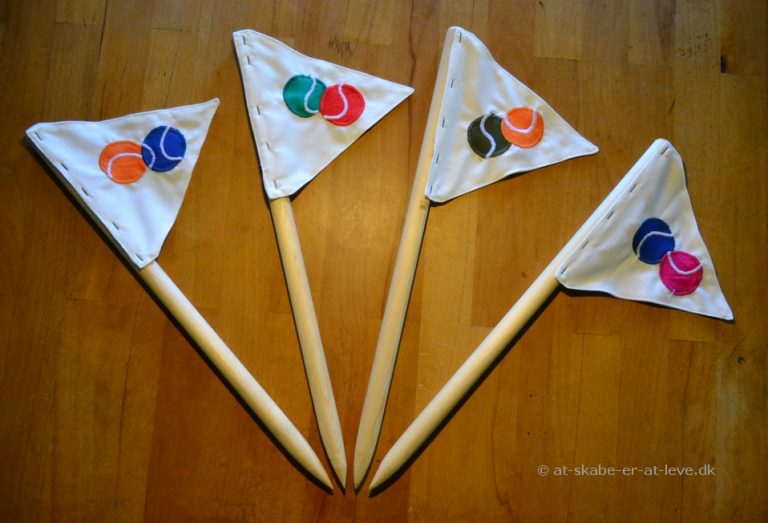 Rundbold – banemarkeringsflag | At skabe er at leve